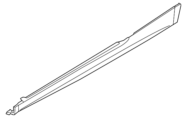 2018-2019 Audi Rocker Molding 8W6-853-856-A-GRU | OEM Parts Online