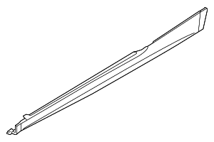 2018-2019 Audi Rocker Molding 8W6-853-856-A-GRU | OEM Parts Online