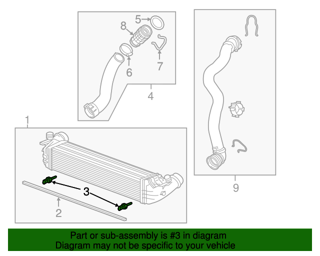 55593802 - Intake Air Pressure and Temperature Sensor 2017-2019 GM ...