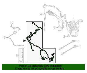 06M-131-055-FE - Vacuum Hose 2018-2020 Audi | AutoNationParts.com