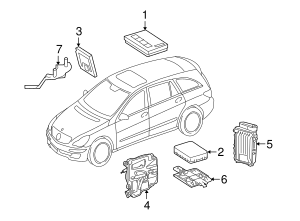 251-545-03-16 - Active Suspension Control Module 2006-2012 Mercedes ...