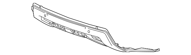 2021-2024 GMC Black Front Bumper Lower Fascia (Replaces Part Number ...