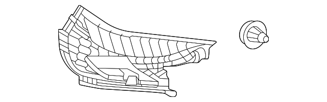 290-690-37-00-9051 - Rear Pillar Trim 2019-2023 Mercedes-Benz ...