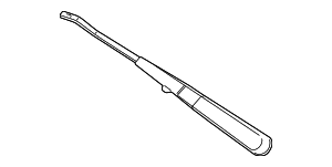 1996-2025 GM Driver Side Windshield Wiper Arm 84447096 GM ...