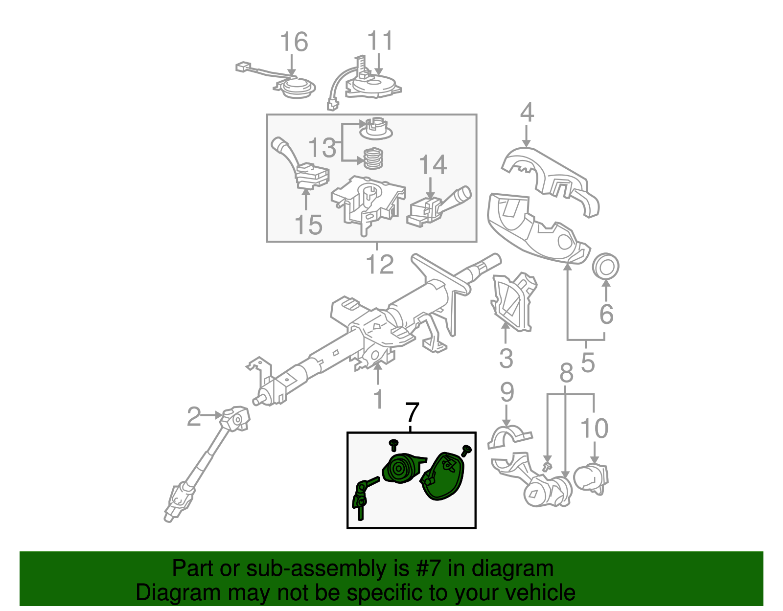 2005-2009 Hyundai Tucson Ignition Lock Cylinder 81920-2EA20 | Hyundai ...