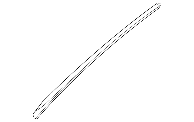 86130-T1000 - Side Molding - 2021-2022 Genesis G80 | World OEM Parts ...