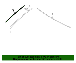 2021-2022 Genesis G80 Side Molding Retainer Bracket 86137-T1000 | OEM ...