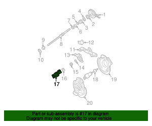Genuine OEM Ford Part - Yoke Assembly F7DZ-3N725-AA | Genuine OEM Ford ...