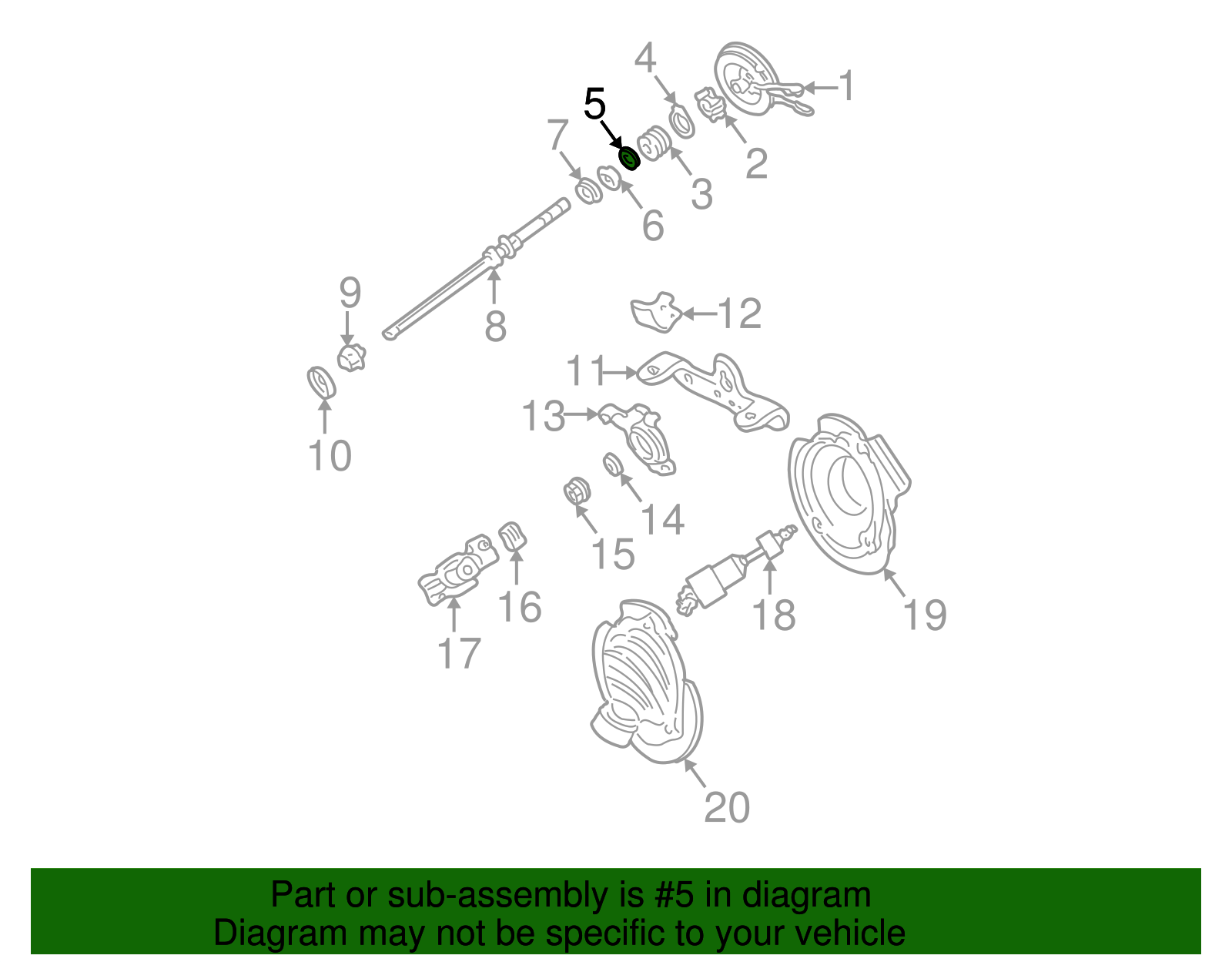 1991-2025 Ford Bearing Sleeve FODZ-3518-B | TascaParts.com