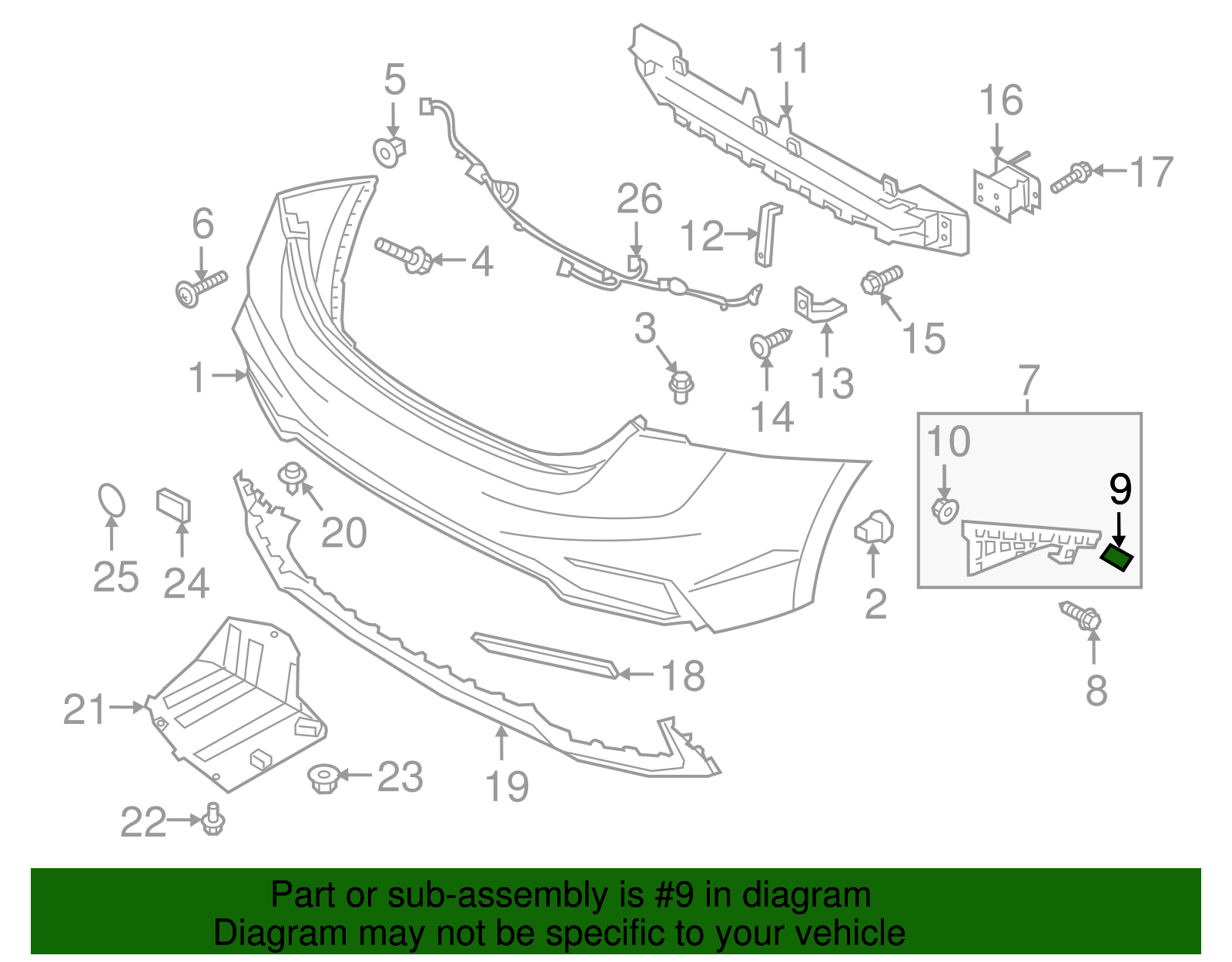 86617-3X000 - Side Bracket Nut - 2015-2020 Hyundai | Joseph Airport Hyundai