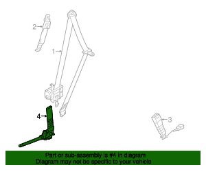2017-2020 Hyundai Elantra Pre-Tensioner 88841-F3000-TRY | OEM Parts Online
