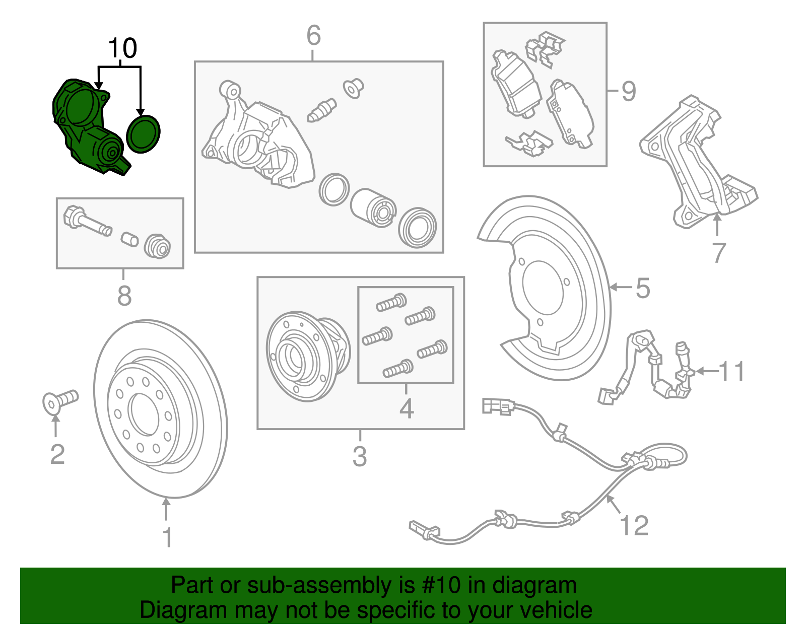 2018-2025 GM Actuator 13544747 | TascaParts.com