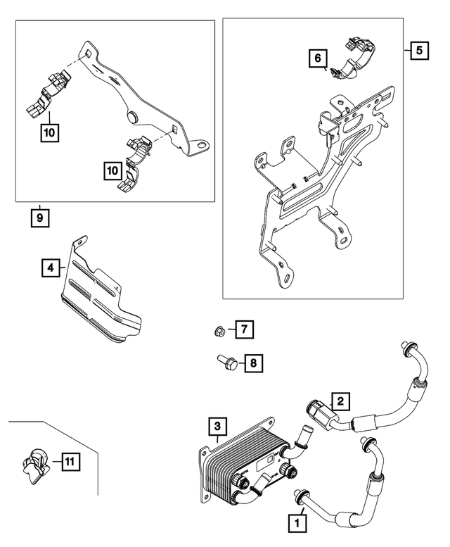 2024-2025 Dodge Hornet Return Tube 68483326AA | Mopar eStore