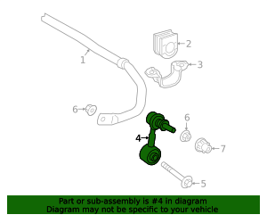 48830-06090 - Stabilizer Link 2019-2024 Lexus | AutoNationParts.com