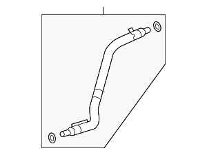 212-501-05-25 - Vent Hose 2010-2016 Mercedes-Benz E 350 | Mercedes-Benz ...