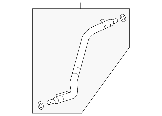 212-501-05-25 - Vent Hose 2010-2016 Mercedes-Benz E 350 | Mercedes-Benz ...