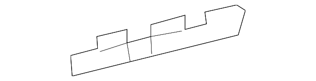2014-2016 Kia Cadenza Lower Bracket - Driver's Side (LH) 86651-3R500 ...