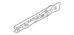 51777497730 - 2020-2023 BMW Rocker Molding Rear Support (51-77-7-497 ...