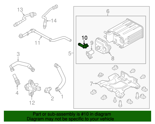 2011-2016 Ford Solenoid Sleeve F75Z-9E629-AA | TascaParts.com
