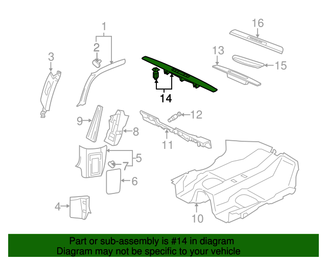 Genuine Porsche Sill Trim for 2007-2012 Porsche 911 | OEM Part# 997-551 ...