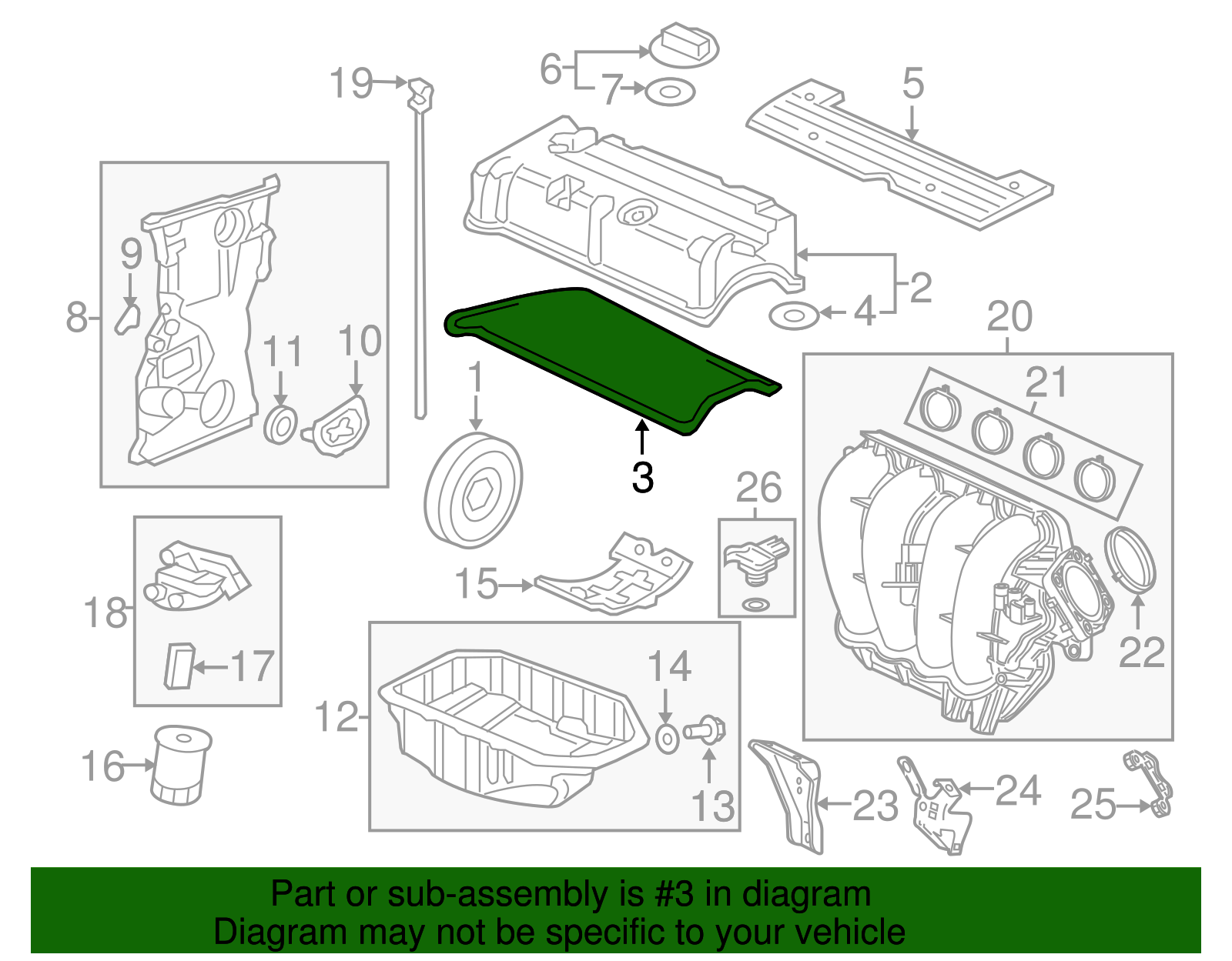 2008-2015 Honda Valve Cover Gasket 12341-R40-A00 | Retail Performance ...
