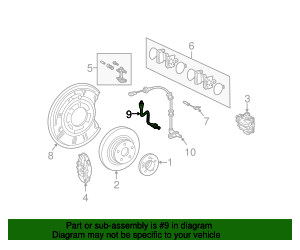 2003-2012 Mercedes-Benz Brake Hydraulic Hose 204-420-00-48-64 ...