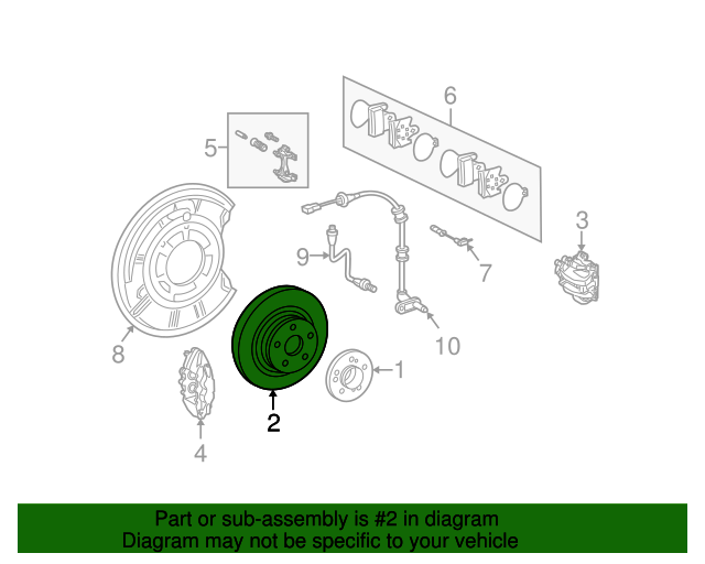 230-423-08-12-64 - Rotor 2003-2014 Mercedes-Benz | Mercedes-Benz USA Parts