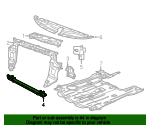 2017-2020 Chrysler Lower Tie Bar 68292237AA | TascaParts.com