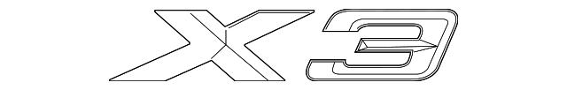 51148737319 - 2018-2024 BMW X3 X3 Emblem (51-14-8-737-319) | BMW of ...