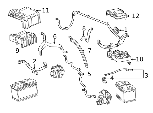2020-2024 GM Fuse Block 84663447 GM | GMPartsDirect.com