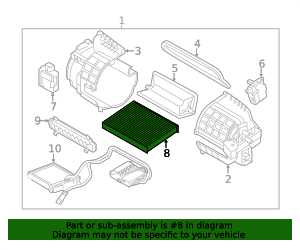 97133-B2000 - Air Filter 2014-2019 Kia | Kia.Parts Store