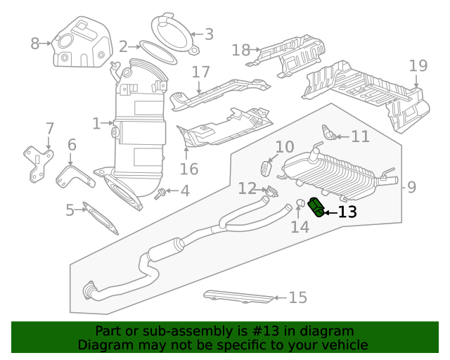 2020-2024 Cadillac Exhaust Control Valve Actuator 85120344 | OEM Parts ...