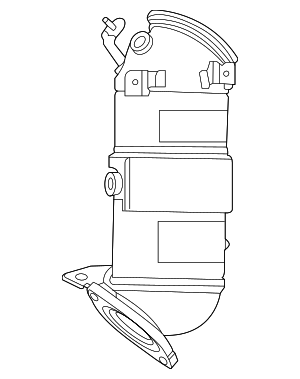 12698480 - Warm Up Three-Way Catalytic Converter GM 2020-2025 Cadillac ...
