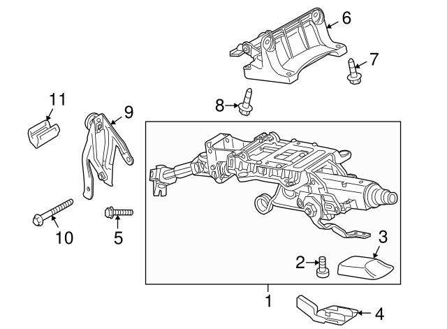 2008-2015 Audi Support Bolt N-104-145-02 | TascaParts.com