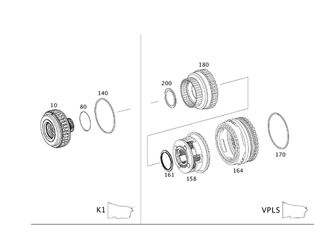 2000-2021 Mercedes-Benz Plate Carrier 221-270-16-28 | Mercedes-Benz Parts