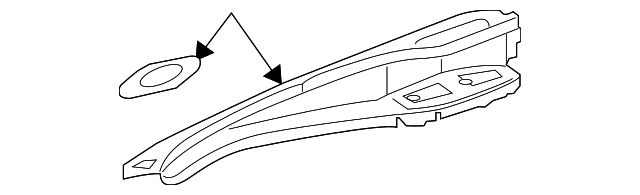 204-630-72-40 - Upper Rail 2010-2015 Mercedes-Benz | Mercedes-Benz USA ...