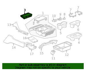 2021-2023 GM Mat 84477079 | GMPartsDirect.com