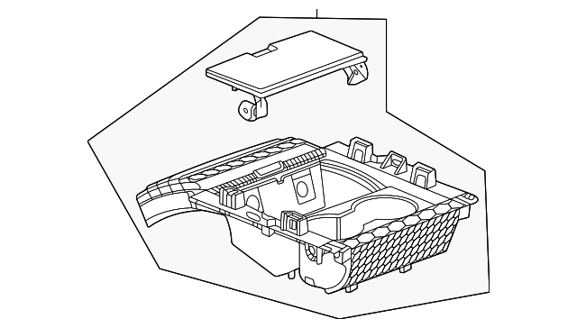 2021-2023 GMC F Plate 86822659 | OEM Parts Online