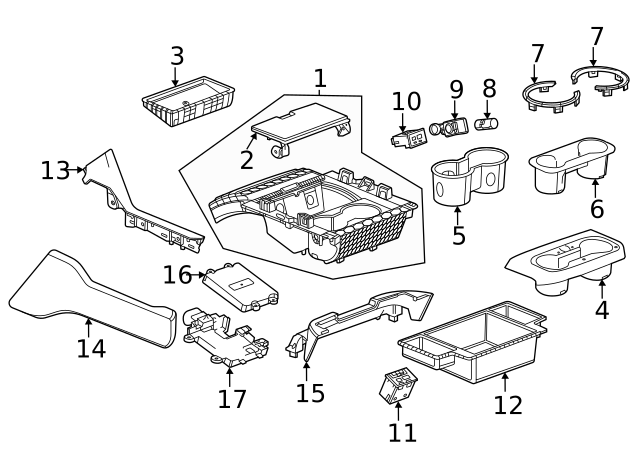 2021-2023 GMC F Plate 84977408 | GM Parts Center