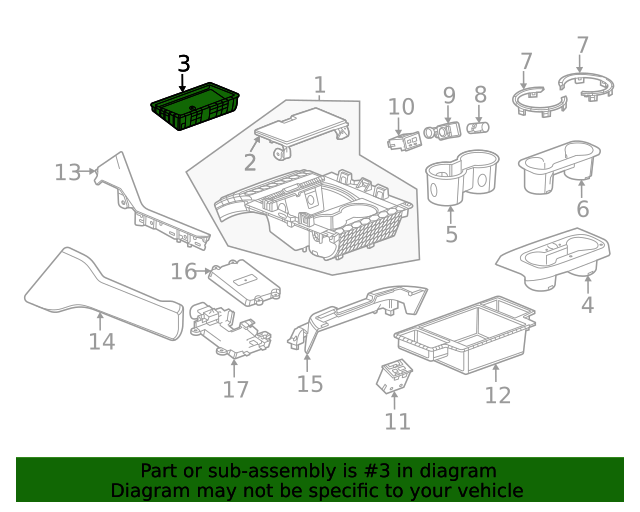 2021-2023 GM Mat 84477079 | GMPartsDirect.com