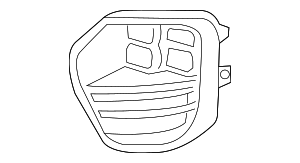 86522-D9LB0 - Fog Lamp Bezel 2020-2022 Kia Sportage | Kia.Parts Store