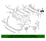 86551-D9000 - Upper Bracket 2017-2022 Kia Sportage | Kia.Parts Store