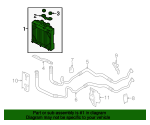 17217572542 - Oil Cooler - 2009-2019 BMW | BMW OEM Parts Store