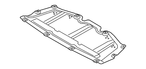 51757340857 - 2019-2025 BMW Under Cover (51-75-7-340-857) | BMW of ...