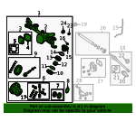 2018-2021 Jeep Wrangler Axle 68388709AB | Mopar Parts Canada