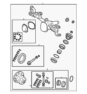2018-2021 Jeep Wrangler Axle 68388709AB | Mopar Parts Canada