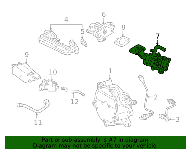 2019-2024 Toyota Cooler 25680-24010 | OEM Parts Quick