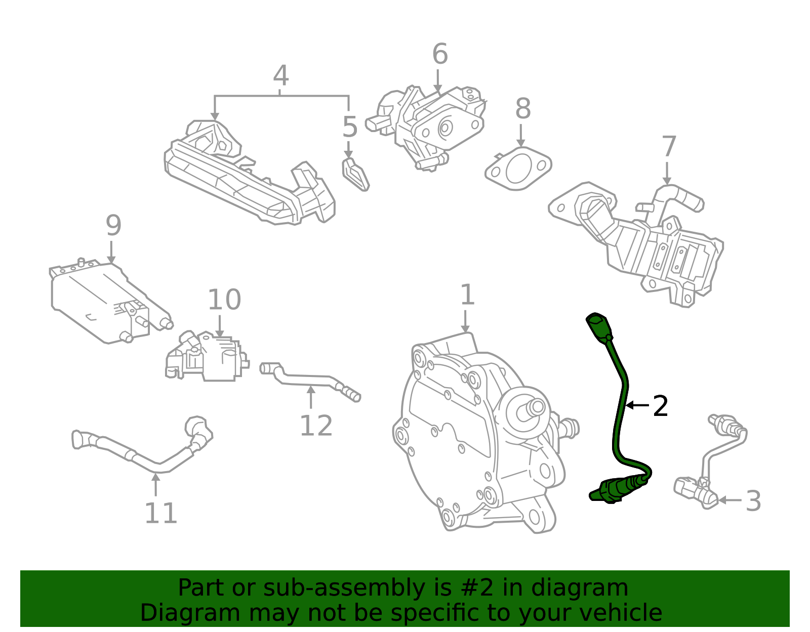 89467-02130 - Oxygen Sensor 2019-2024 Toyota Corolla | Fred Haas Toyota ...