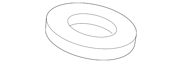 Genuine OEM Radiator Support Splash Shield Washer | 000000-003386 ...