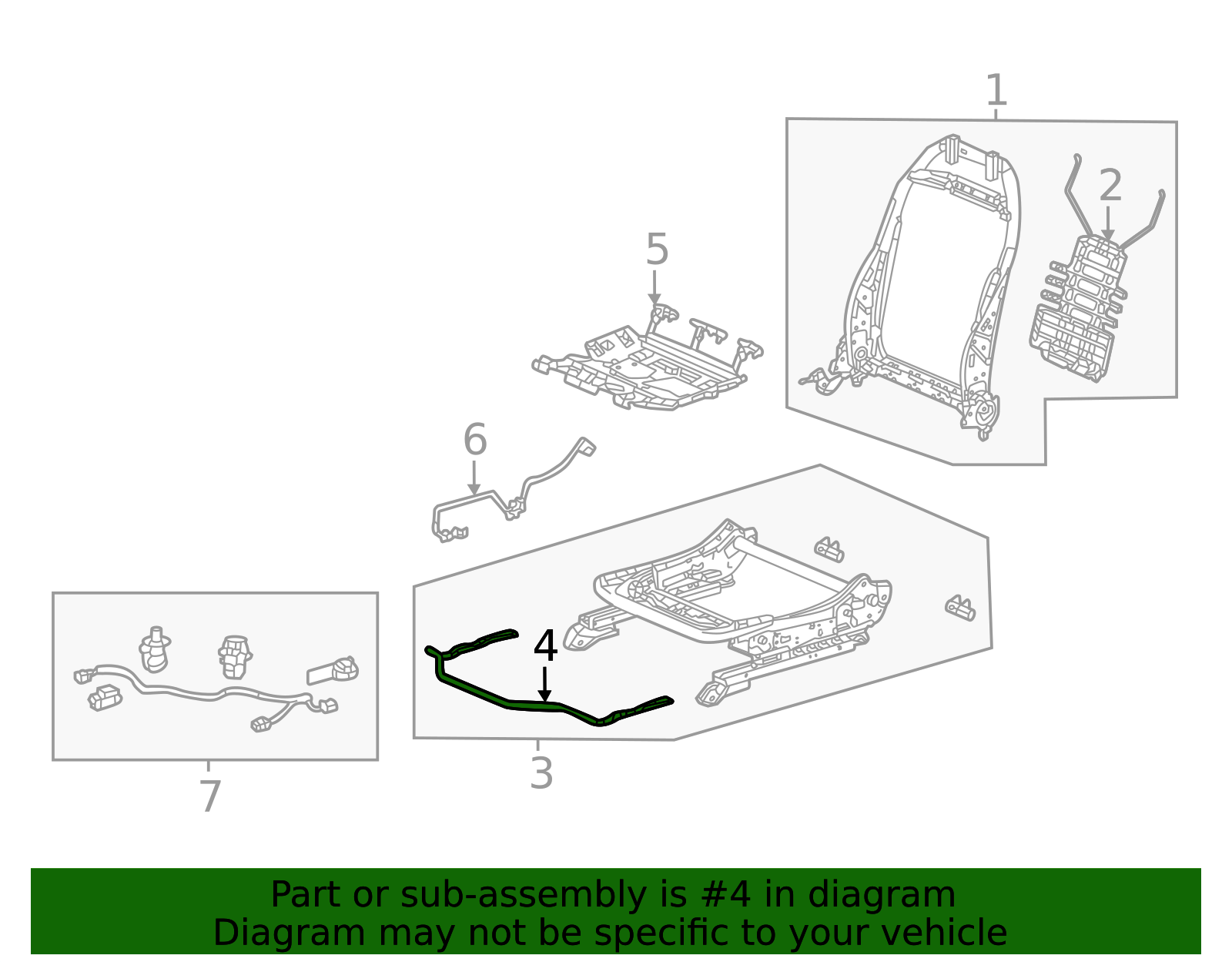81273-TZA-J01 - 2022-2025 Honda - Adjust Lever | Genuine Honda Parts